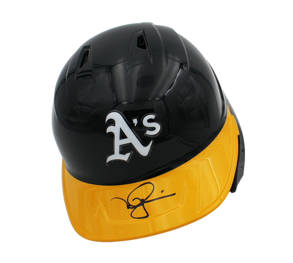 Mark McGwire Signed Oakland Athletics Rawlings Mach Pro MLB Batting ...
