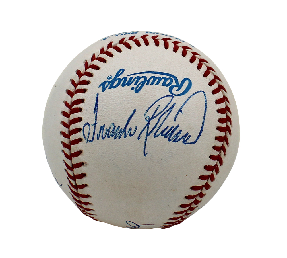 Triple Crown Winners Signed Rawlings Official American League White MLB ...