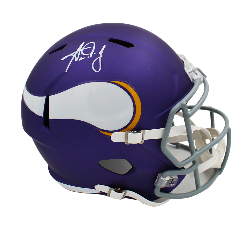 Aaron Jones Signed Minnesota Vikings Speed Full Size Alternate NFL ...