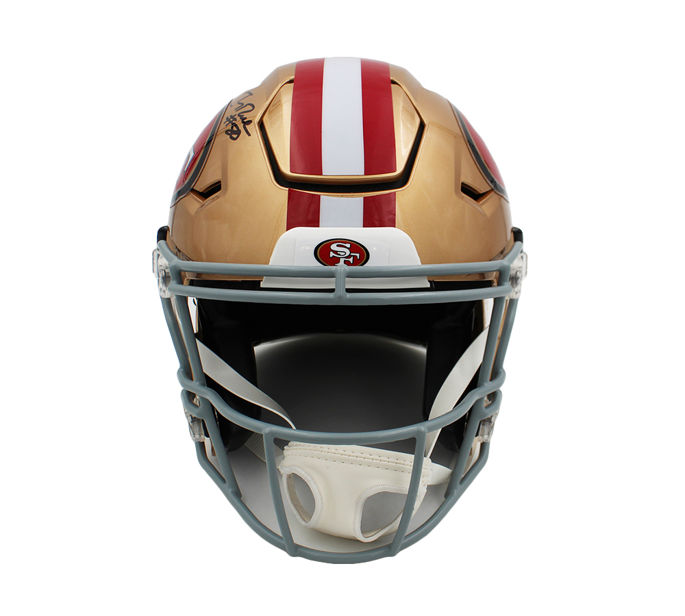 Jerry Rice Signed San Francisco 49ers Speed Flex Authentic NFL Helmet ...