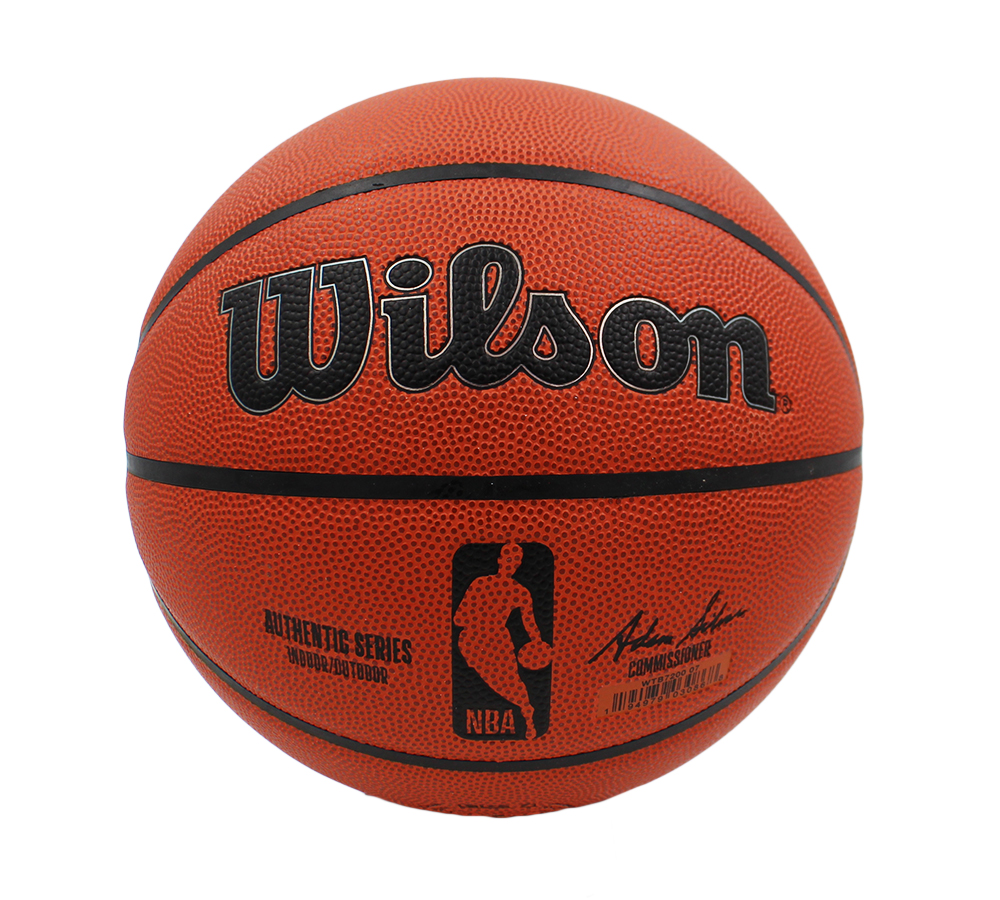 David Robinson Signed San Antonio Spurs Wilson Authentic NBA Basketball ...