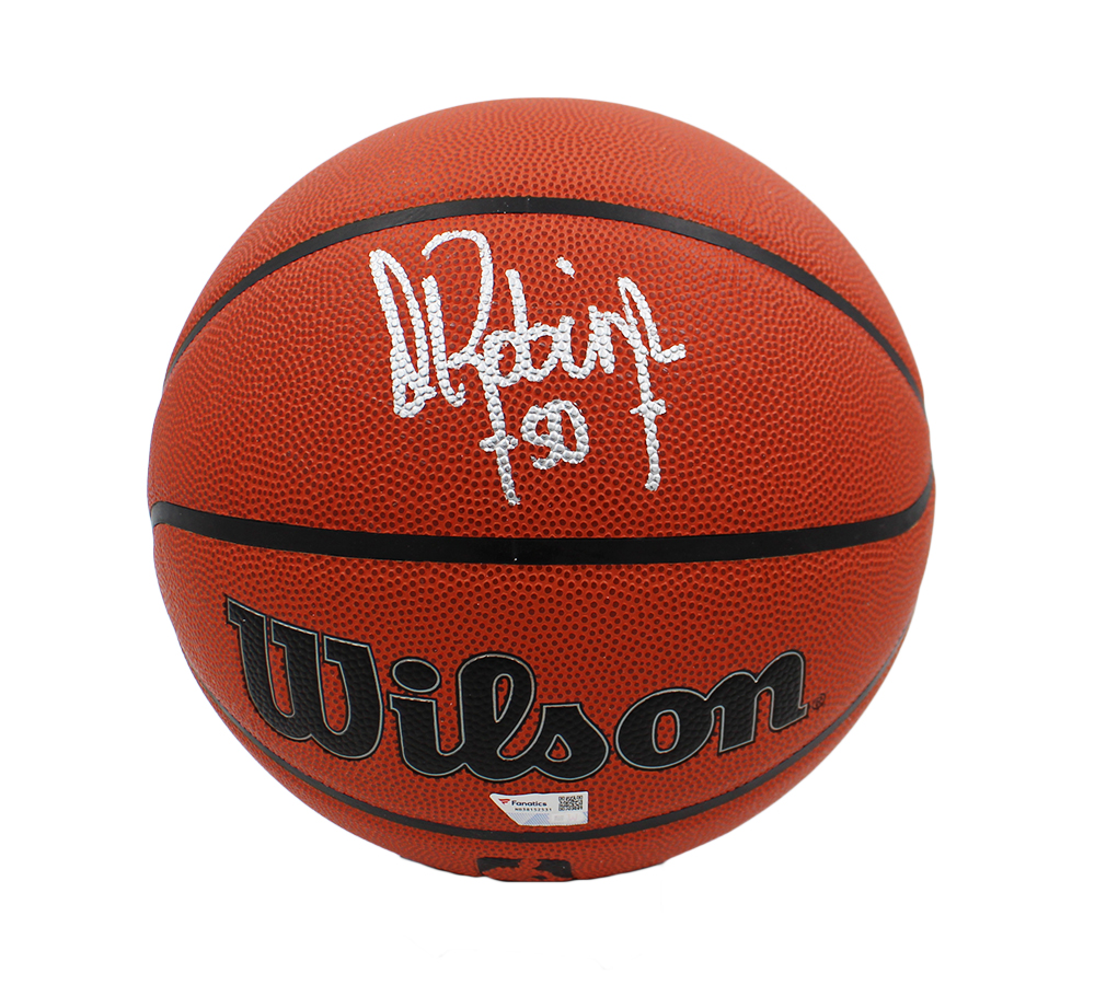 David Robinson Signed San Antonio Spurs Wilson Authentic NBA Basketball ...
