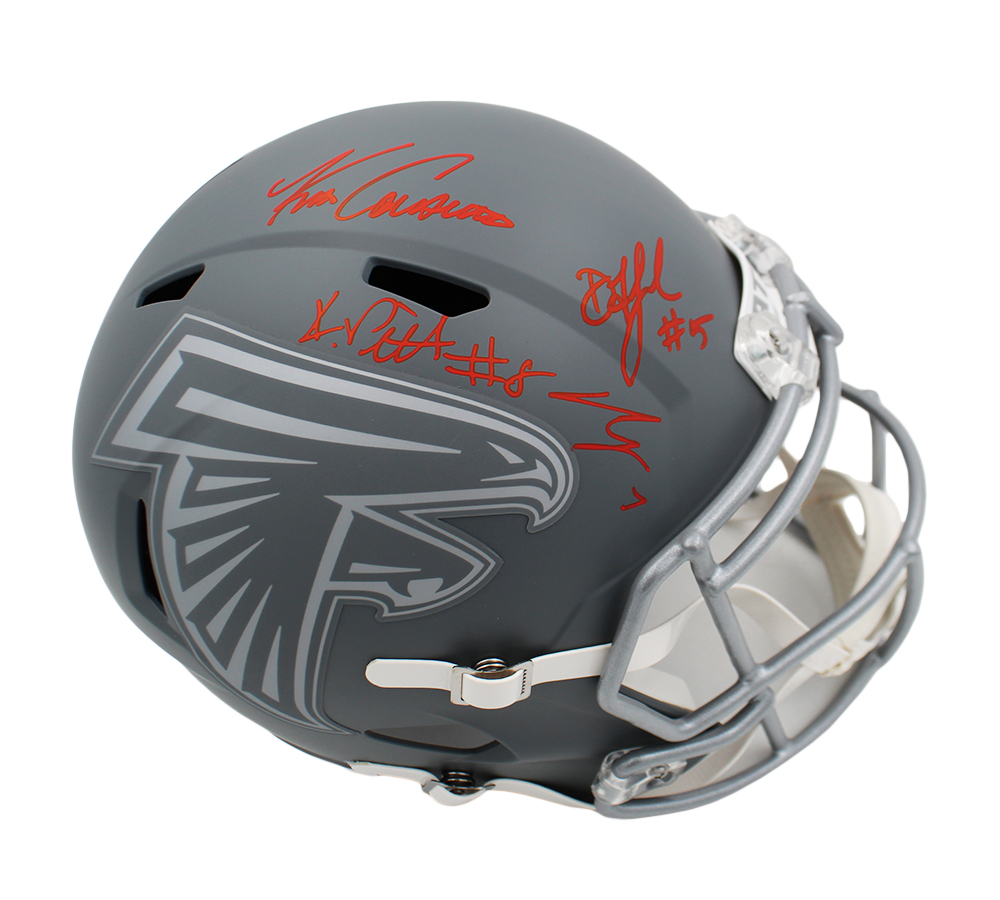 Drake London, Kyle Pitts, Kirk Cousins & Bijan Robinson Signed Atlanta ...