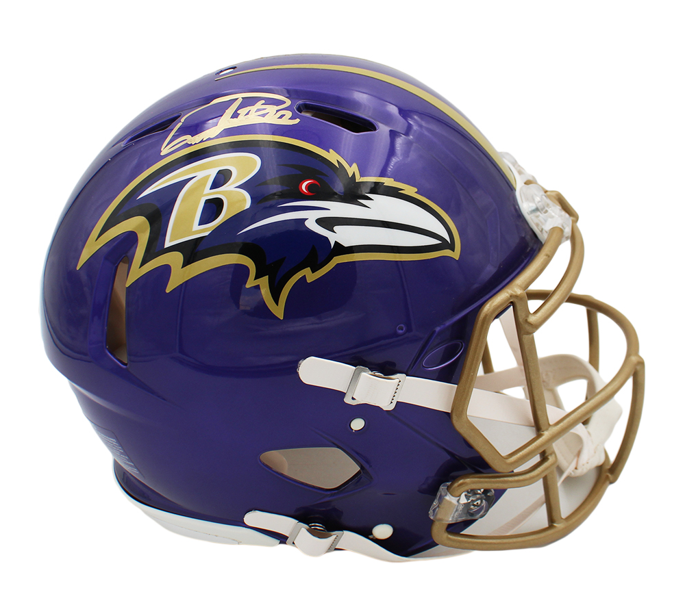 Derrick Henry Signed Baltimore Ravens Speed Authentic Flash NFL Helmet ...