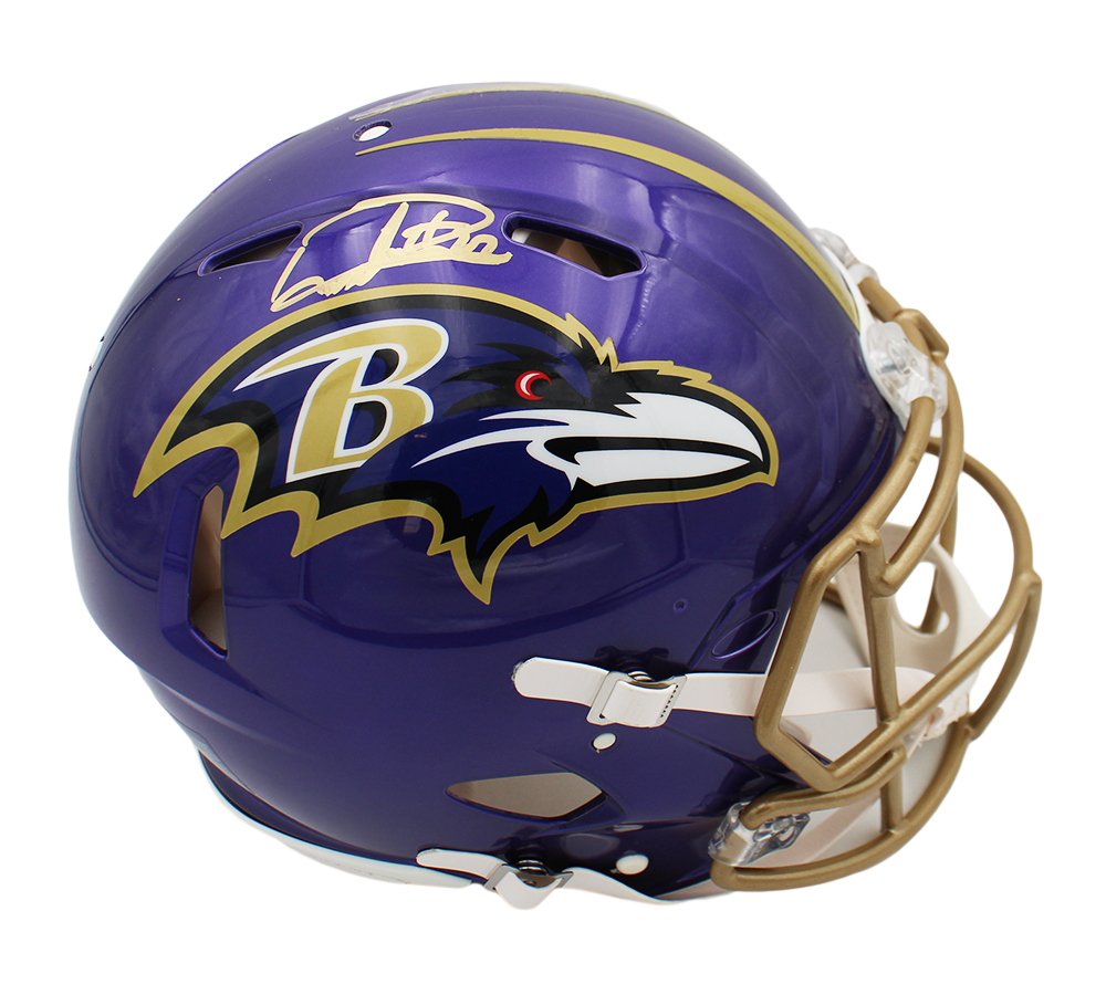 Derrick Henry Signed Baltimore Ravens Speed Authentic Flash NFL Helmet ...