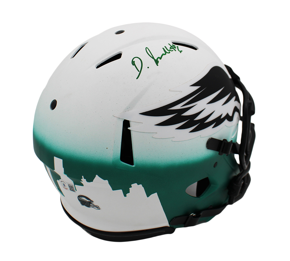 Devonta Smith Signed Philadelphia Eagles Custom Speed Authentic Lunar ...