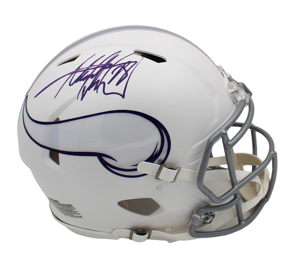Adrian Peterson Signed Minnesota Vikings Speed Authentic Alternate ...