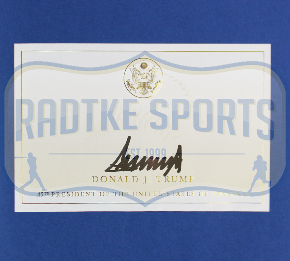 Donald J. Trump Signed First Edition “Save America” Book – Radtke Sports