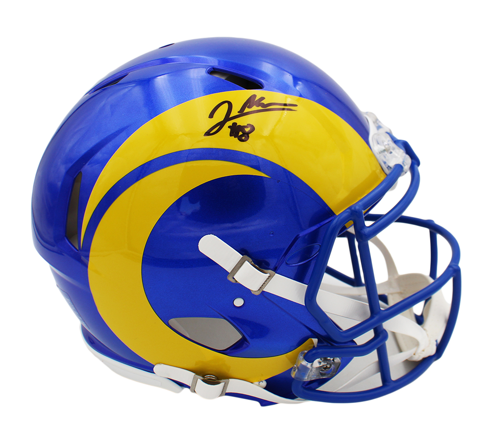 Jared Verse Signed Los Angeles Rams Speed Authentic NFL Helmet – Radtke ...