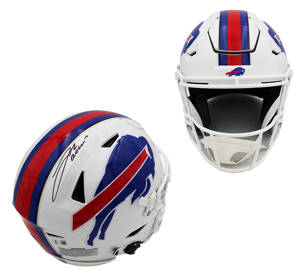 Josh Allen Signed Buffalo Bills Speed Flex Authentic NFL Helmet ...