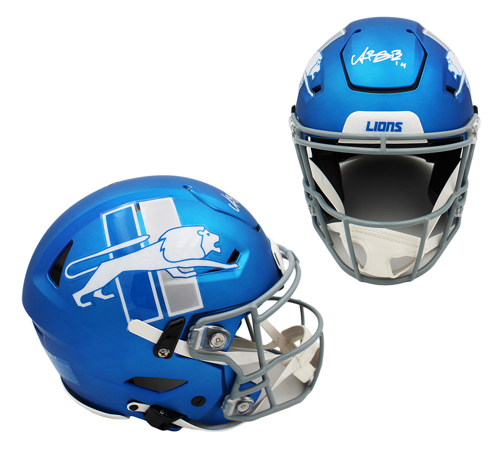 Amon-Ra St. Brown Signed Detroit Lions Speed Flex Authentic Alternate ...