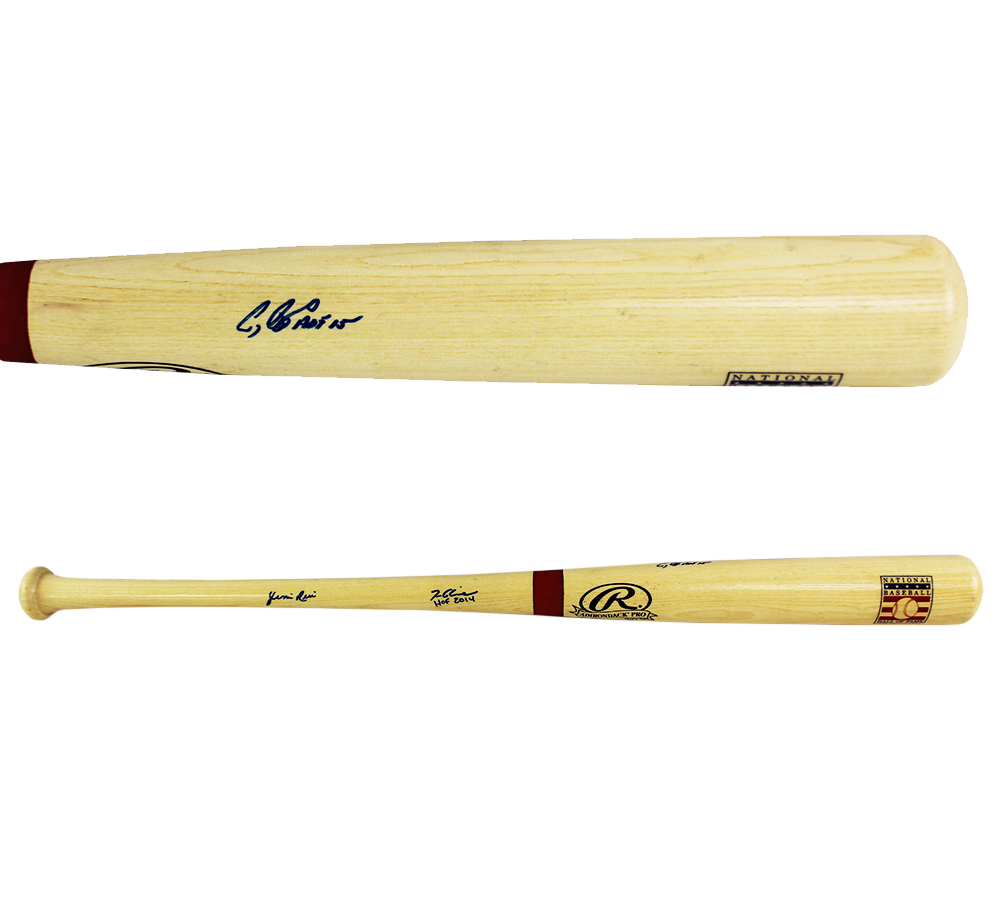 Tom Glavine, Billy Williams, Jim Rice & Craig Biggio Signed Rawlings ...