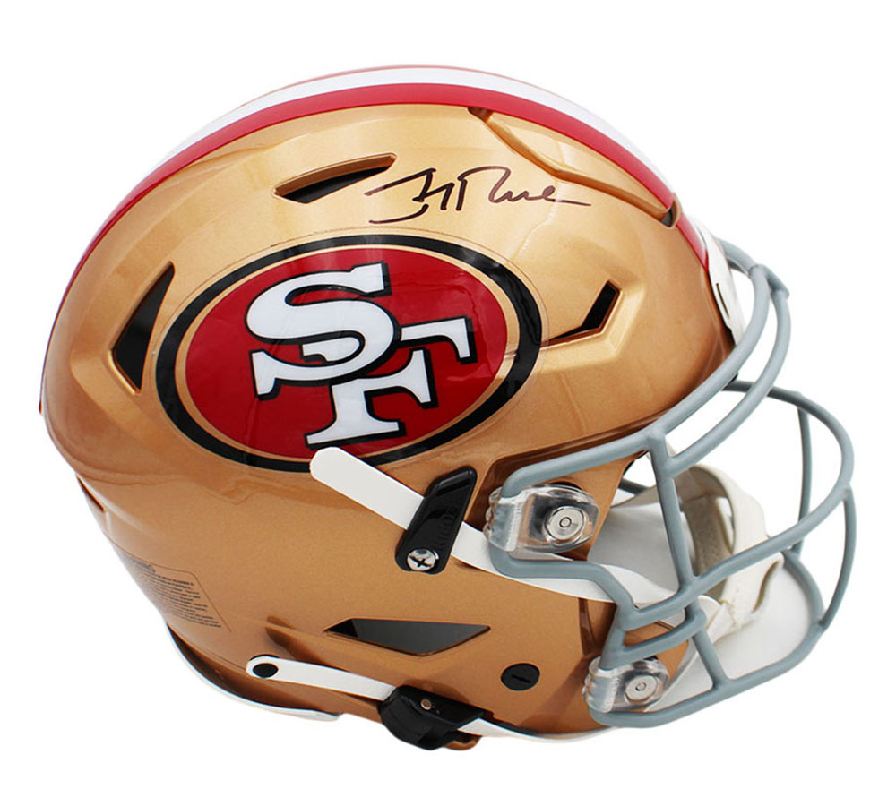 Jerry Rice Signed San Francisco 49ers Speed Flex Authentic NFL Helmet ...